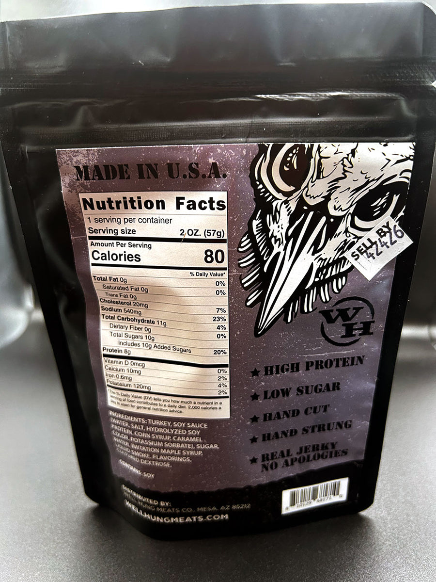 Maple Pepper Turkey – Well Hung Meats Co.